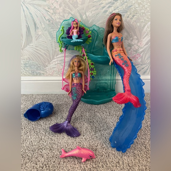 Barbie Fairytale Swim 'N Play Mermaids | Toys | Barbie Fairytale Swim N ...